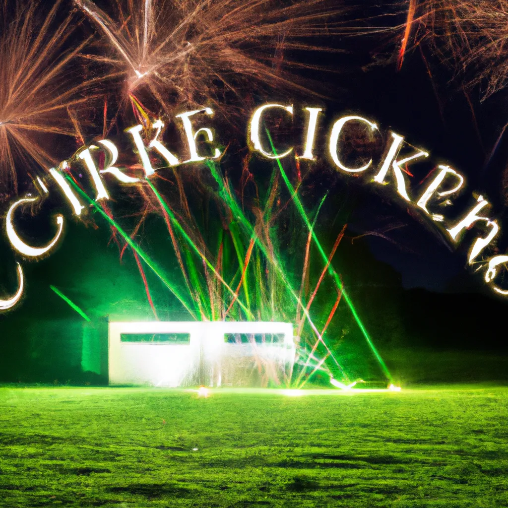 Cricket Club Fireworks in Winchester - fireworkstore.co.uk - Firework ...