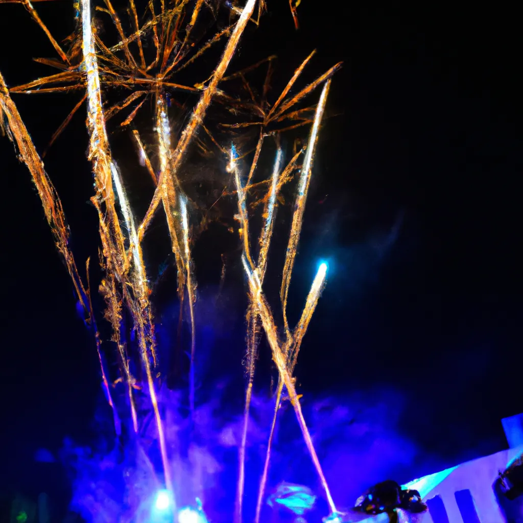 Stunning Wedding Fireworks in Eastleigh | Firework and Laser Displays ...